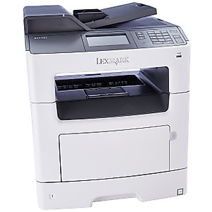 Lexmark MX410de Monochrome All-In One Laser Printer, Scan, Copy, Network Ready, Duplex Printing and Professional Features