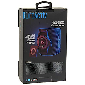 Lifeproof LIFEACTÍV Armband with QuickMount - Retail Packaging - Black