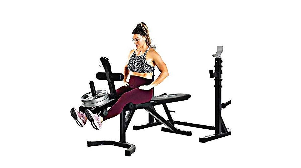 ProForm Olympic Rack and Bench XT for Home Gym Fitness