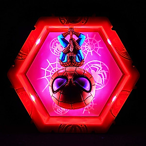 WOW! PODS Avengers Collection - Spider-Man | Superhero Light-Up Bobble-Head Figure | Official Marvel Collectable Toys & Gifts