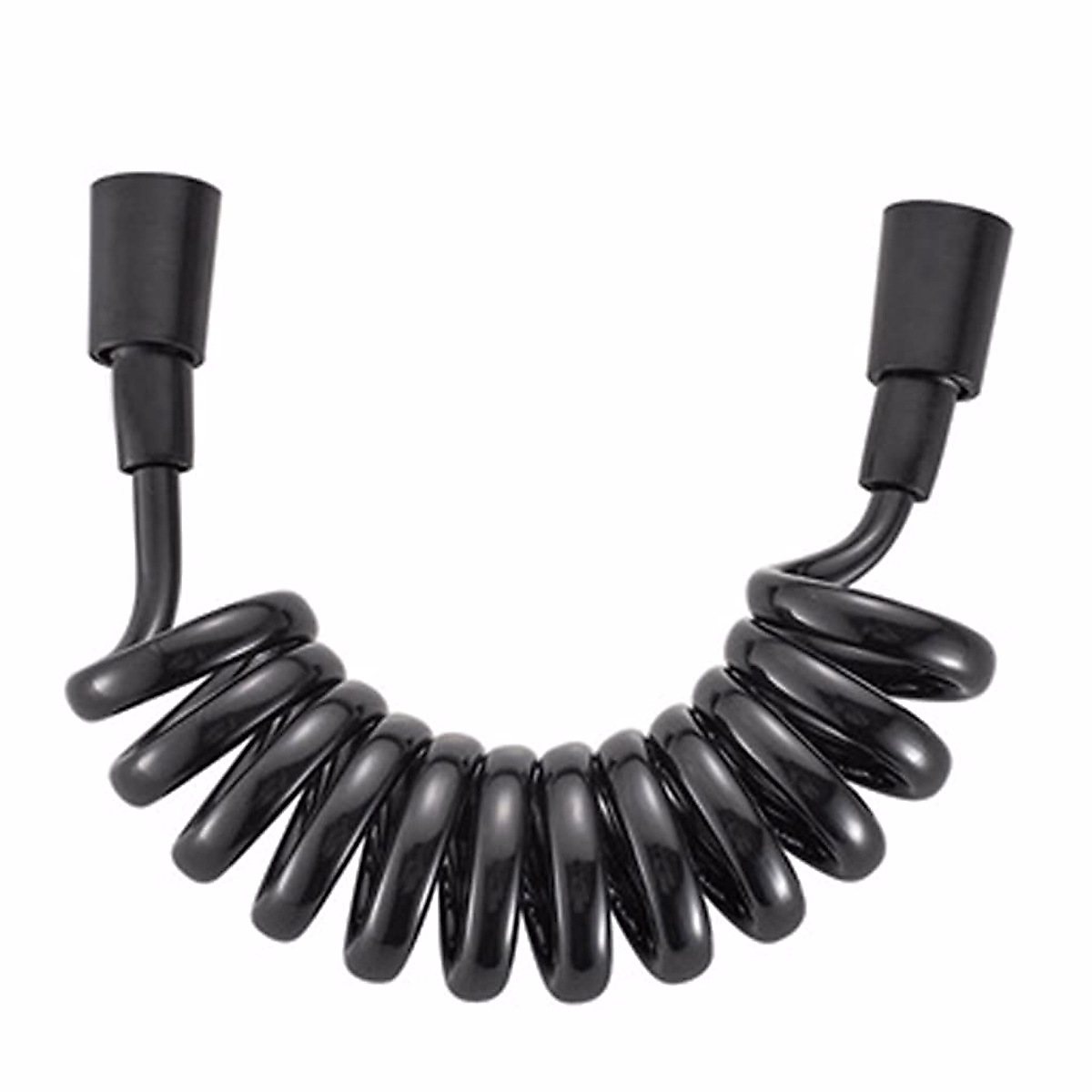 YS0911 Flexible Telescopic Shower Hose Spring Flexible Shower Hose For Water Plumbing Toilet Bidet Sprayer Bathroom Accessories Retractable Shower Hose, Gray