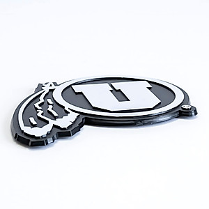 Rico Industries NFL Dallas Cowboys Chrome Finished Auto Emblem 3D Sticker, Silver