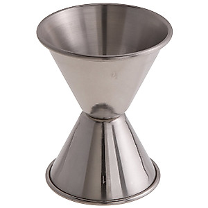 Stanton Trading 1-Ounce by 1-1/2-Ounce Double Jigger, Stainless Steel