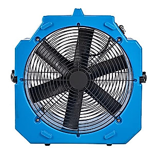MOUNTO Mt4000A 1/4hp 4000cfm Axial Air Mover Floor Dryer Drum Fan