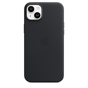 Apple iPhone 14 Plus Leather Case with MagSafe - Midnight