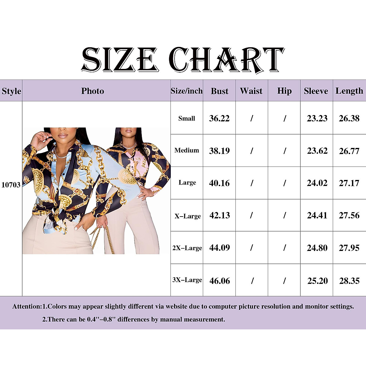 Colorful Blouses Long Sleeve Floral Print Loose Collar Sexy Tops Casual V Neck Button Down T-Shirt for Women L