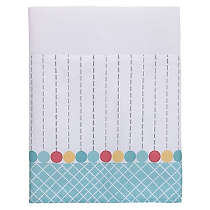 Disney Winnie The Pooh First Best Friend 4 Piece Nursery Crib Bedding Set, Aqua/Grey/White/Red, 4 Piece Set (Pack of 1)