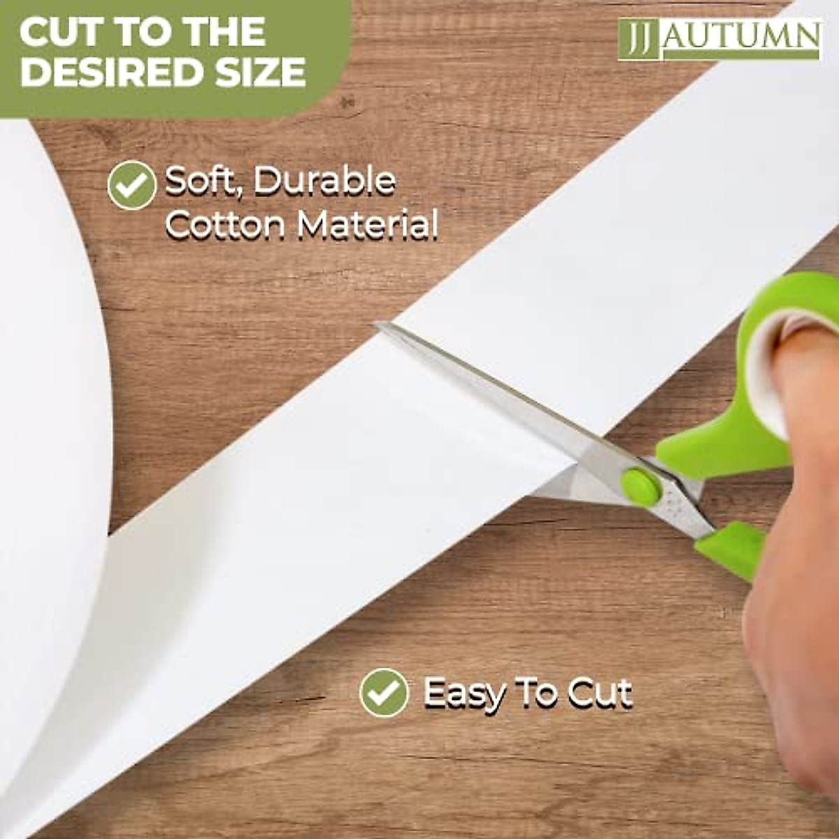 Cotton Wax Strips Roll | Waxing Strips for Face, Body, and Eyebrows | Salon Grade Facial Wax Strips for Hair Removal | No Irritation & Pain | 40-Yard Epilation Wax Strip Roll for Men & Women