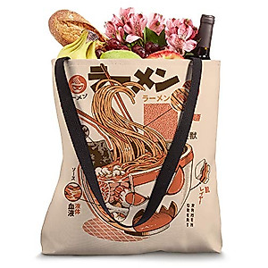 X-Ray Great Ramen of Kanagawa Japanese Food Kaiju Ramen Tote Bag