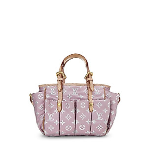 Louis Vuitton, Pre-Loved Pink Monogram Satin Cabas GM, Pink