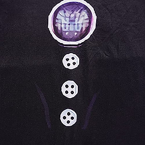 Brigcalki Five Nights Puppet Costumes Outfits for boys Scary Halloween Cosplay Bodysuit Black-3 6-7 Years