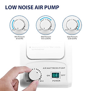 FITCONN Alternating Air Pressure Mattress, 33.5 Inch, Washable, Quiet Pump, Ideal for Bed Sores