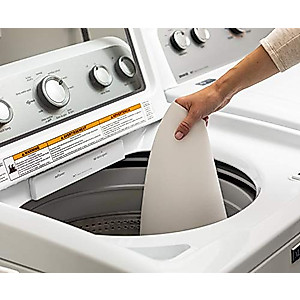 Duck - 281875 Non-Adhesive Shelf Liner Solid Grip EasyLiner, 20-inch x 22 Feet, White