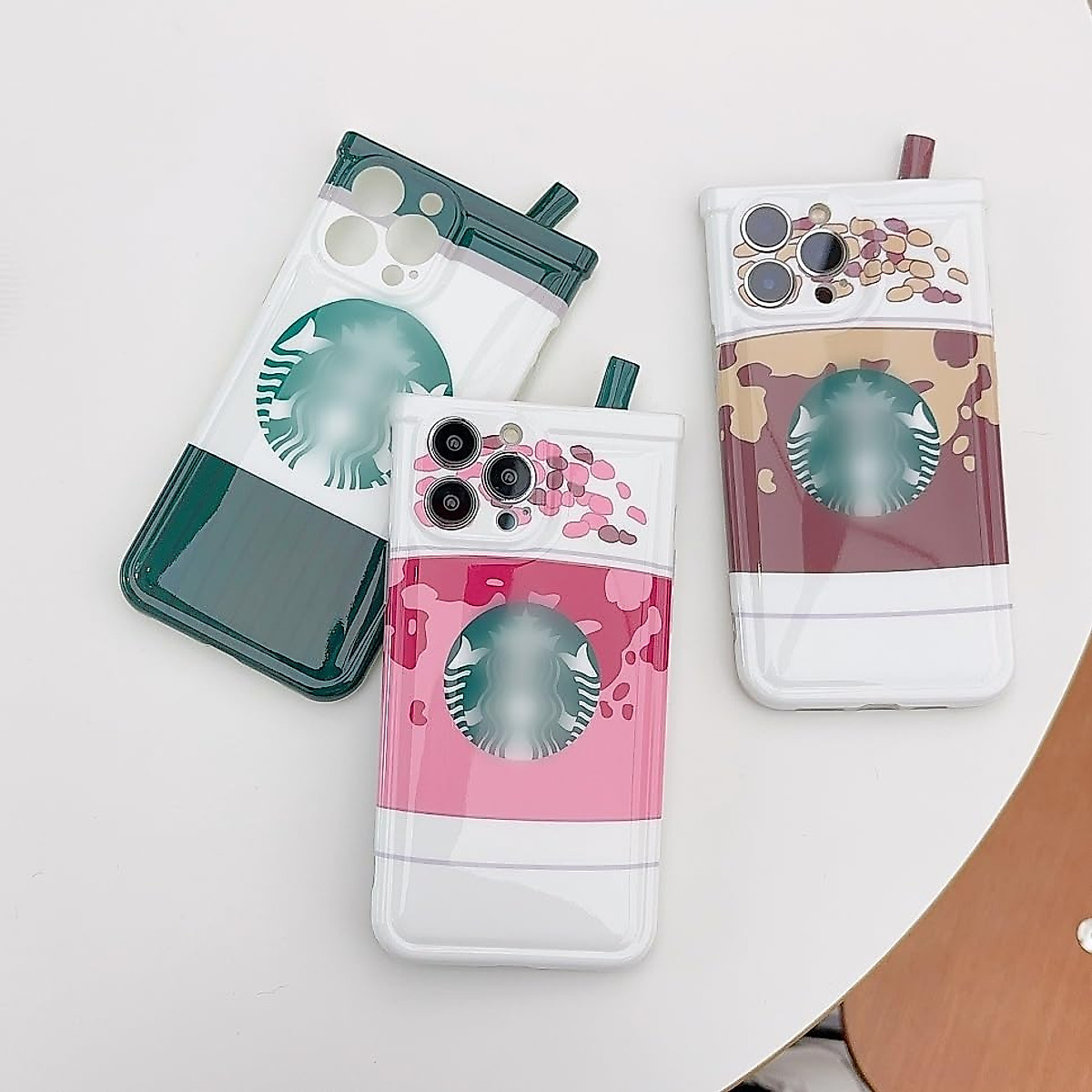 YOUWUMA for iPhone 13 Pro Max Case Cute Soft Shockproof 3D Cartoon Funny Unique Kawaii Milk Coffee Tea Cup Phone Protective Phone Cover for Women Girls (Pink)