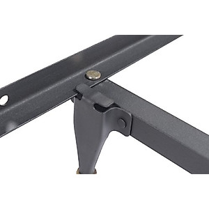 KB Designs – 7 Leg Adjustable Metal Bed Frame with Center Support, Queen/Full/Full XL/Twin/Twin XL Beds, (Glide Legs)