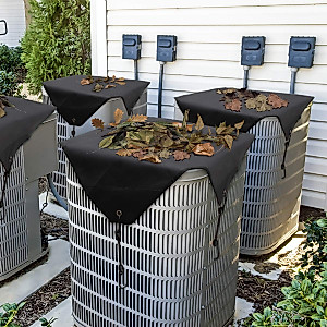 Coitak Air Conditioner Cover for Outside Units, Winter AC Defender, Heavy Duty Waterproof Top Air Conditioner Cover (36 x 36 inch)