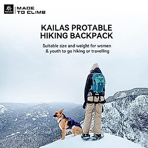 KAILAS Hurricane 20L Small Hiking Backpack Lightweight Daypack for Women Men Travelling Camping Outdoor Trekking Dark Green