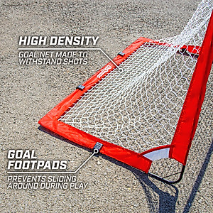 GoSports Street Hockey, Choose Between Street Hockey Goal Set with Sticks, or Street Hockey Sticks (2 Pack)