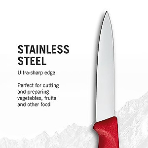 Victorinox Swiss Army 6.7111.6G Swiss Classic Knife Set Red Set of 6