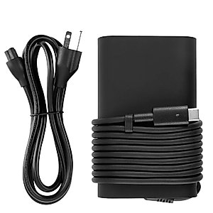 65W USB C Type-C AC Charger for Dell XPS 12 9250, Latitude 11 5175, 13 7370, 14 5480 Power Supply Cord