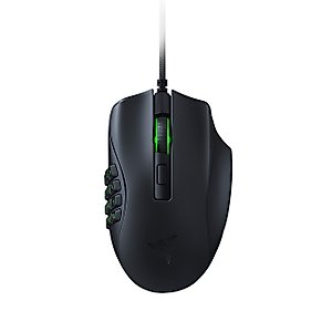 Razer Naga X Wired MMO Gaming Mouse Black (Renewed)