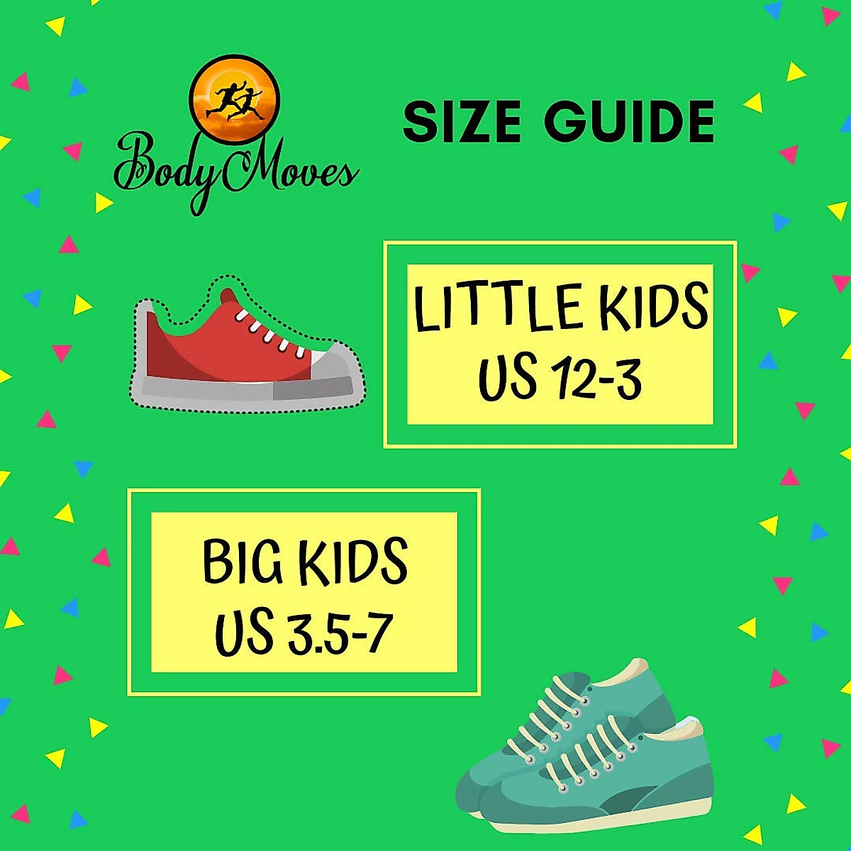 BodyMoves Kid's Ankle brace support PLUS Hot and Cold Ice Pack (Active Blue, SMALL for Little Kids (US 12-3))