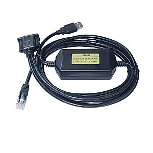 Avanexpress Twinklebay PLC Programming Cable Compatible with 1747-UIC USB to DH485 RS485 RS232 Interface Converter