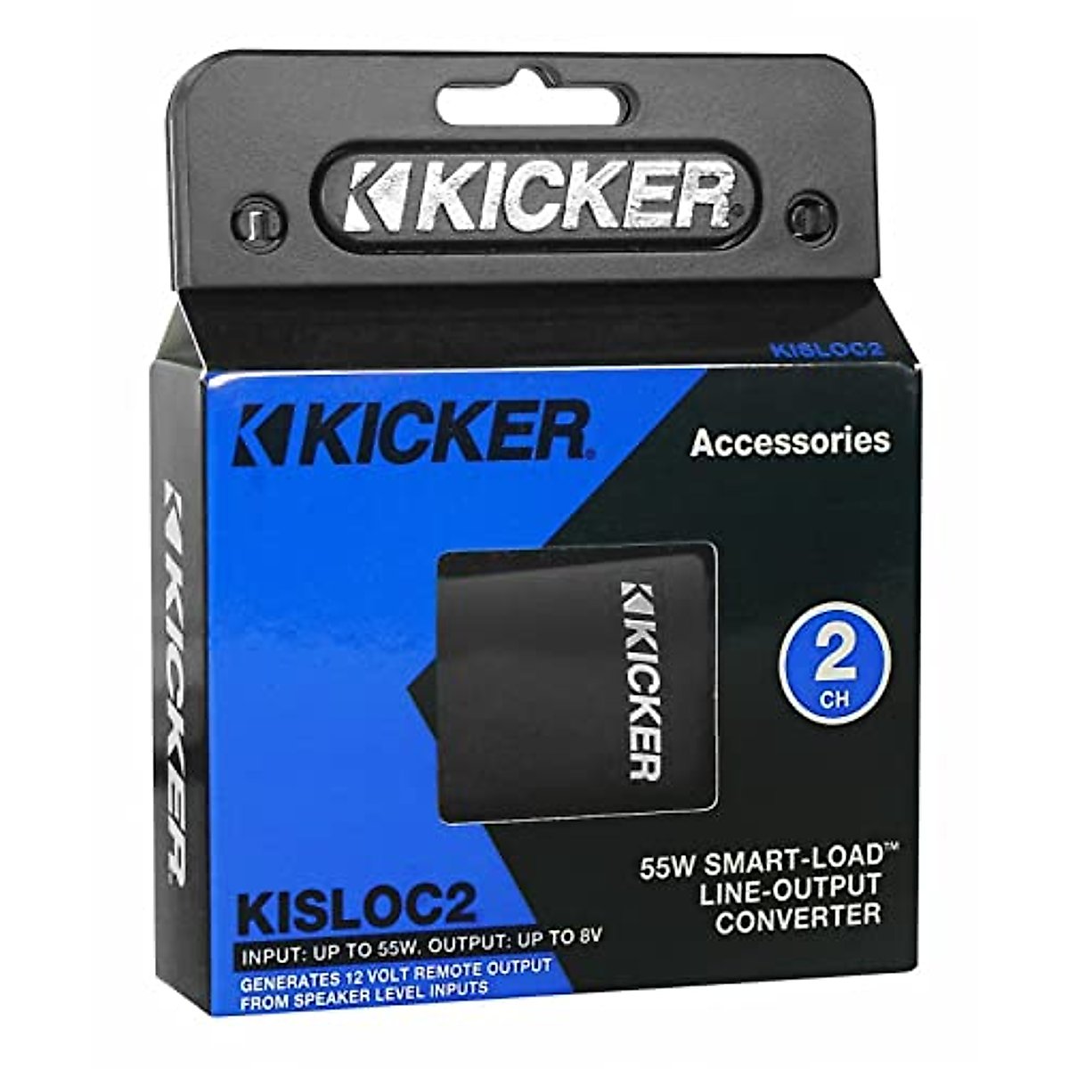 Kicker 46KISLOC2 K-Series Stereo Line-Output Converter w/Remote Turn-On Output