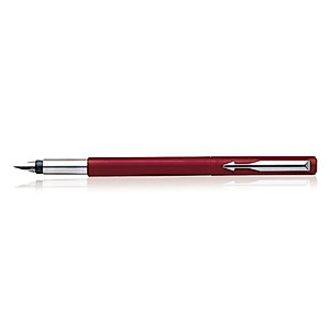 Parker Vector Red Fountain Pen Fine Nib, SM50136052
