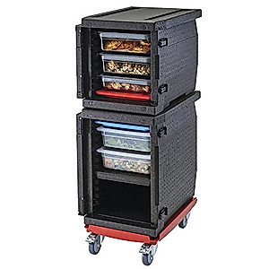 Cambro EPP300110 Black Cam GoBox Front Loading Catering Box Case of 1