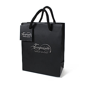 Zacria Jordan Name Bracelet 18K Rose Gold Plated Personalized - Jewelry Gift Women, Girlfriend, Mother, Sister, Friend, Gift Bag & Box