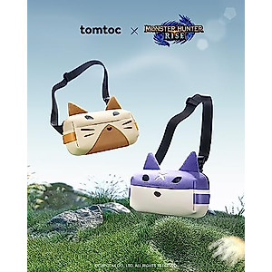 tomtoc Palamute EDC Sling Bag, Monster Hunter 4L Minimalist Chest Shoulder Backpack Crossbody Bag for Men and Women, Water-resistant Lightweight Everyday Carry Casual Bag for Tactical, Travel, Work