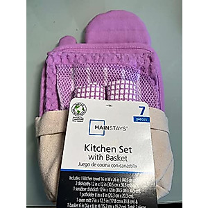 Kitchen Set with Basket (Violet Blume)