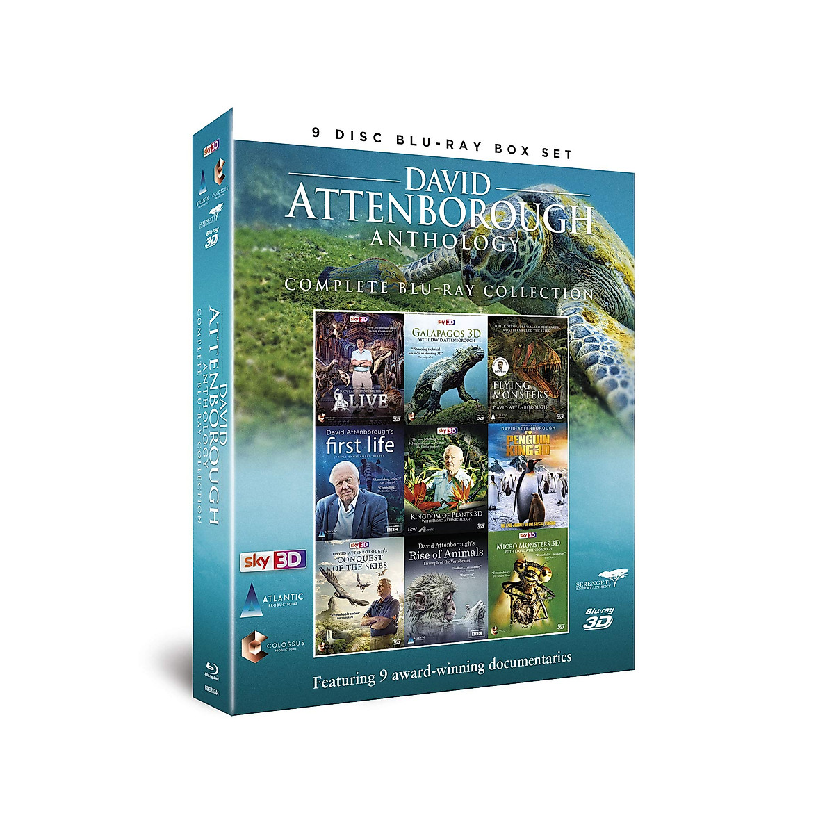 David Attenborough Anthology - Complete Blu-Ray Collection [Region Free] [3D Blu-ray]