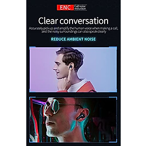 DARK WOLF True Wireless Earbuds Bluetooth 5.2 Wireless Earbuds,Touch Control with Wireless Charging Deep Bass Loud Sound Comfortable BL-F69 0