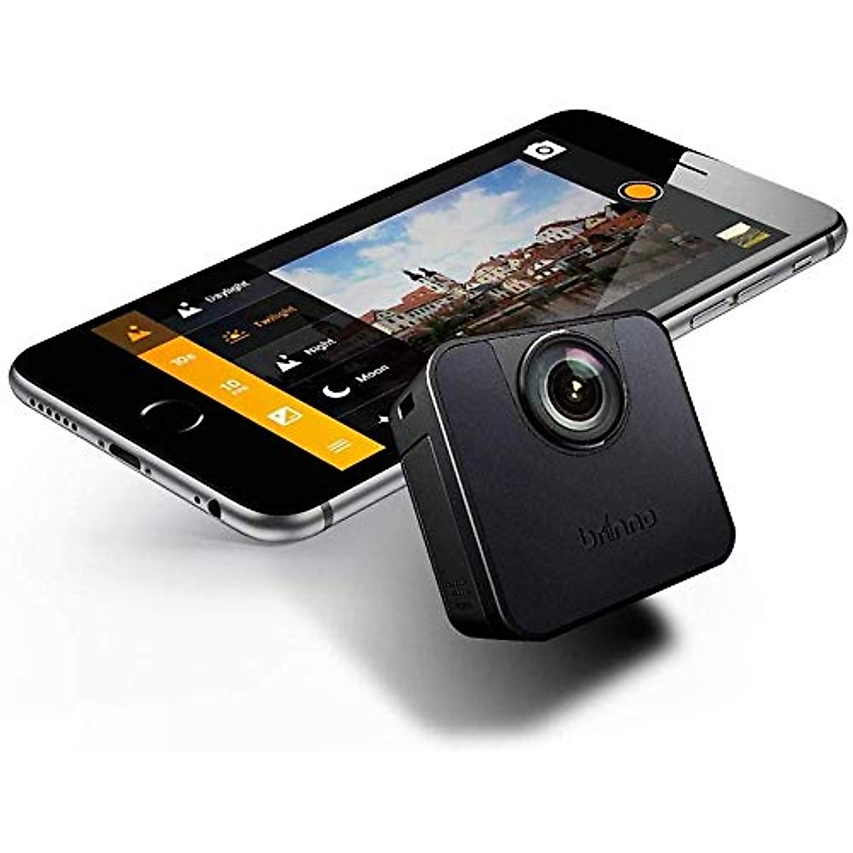 BRINNO TLC120 HDR TIME Lapse WI-FI Camera, with Brinno Camera App Control for iOS Only, Perfect for Work from Home, Quarantine, Self-Isolation, Home School, IPX4 Splash Proof and Weather Resistant