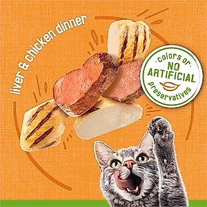 Purina Friskies Wet Cat Food Pate, Liver and Chicken Dinner - (Pack of 24) 5.5 oz. Cans