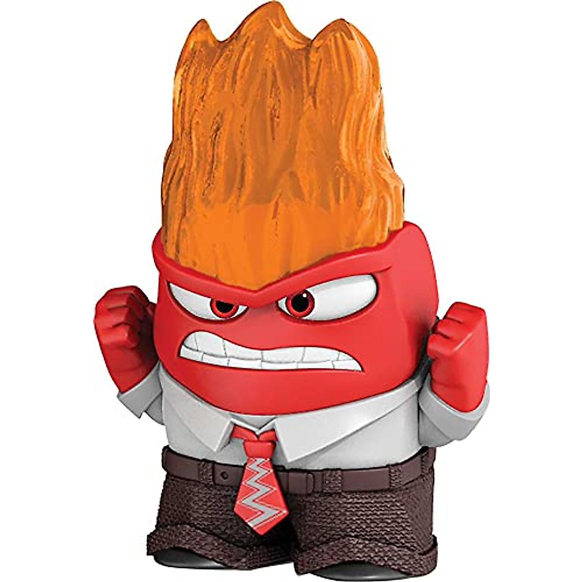 Mattel Disney and Pixar Inside Out Anger & Joy Action Figures, Posable Character in Signature Look, Collectible Toy Set