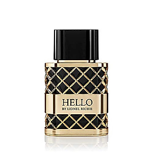 Lionel Richie Hello For Men - Classic Yet Adventurous, Effortlessly Seductive Eau De Toilette For Him - Refreshing Fougère Blend With Warm, Amber Notes - Intense, Long Lasting Fragrance - 1 oz