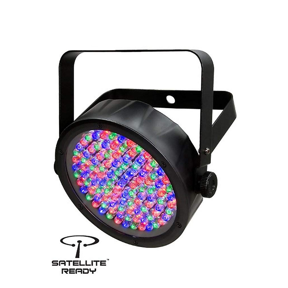 Chauvet 56 Light Emitting Diode Digital Multiplex Battery Powered Slim Par Can Stage Pro DJ Lighting Effects for Party Needs, Green and Red