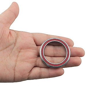 WHYHKJ 2pcs Metal 41mm Bicycle Headset Bearing Mountain Road Bike Bicycle Headset Bearing Part, Silver