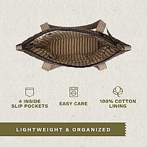 Bella Taylor Stride Tote | Medium Cotton Handbag for Women | Farmhouse Star