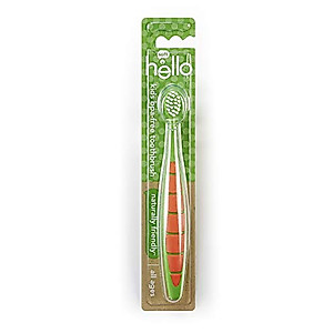 Hello Kids Toddler Soft Bristle Toothbrush, BPA Free, Vegan, Promotes Oral and Gum Health for All Ages, 6 Count
