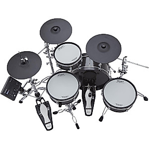 Roland V Streamlined Acoustic-Style Electronic Drum Kit with Shallow-Depth Shells and TD-07 Module (VAD103-1)