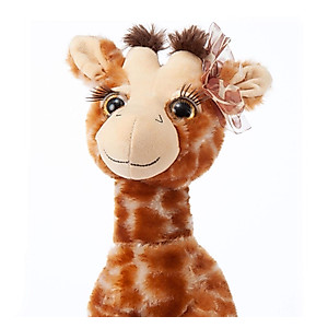 The Petting Zoo, Lash'z Giraffe Stuffed Animal, Gifts for Girls, Plush Toy 12 inches