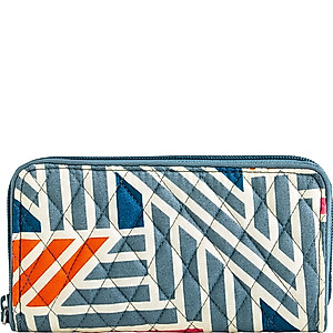 Vera Bradley Women's RFID Georgia Wallet Geo Medallions Wallets