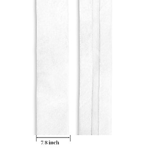 Lakesstory Double Fold Bias Tape White Quilt Binding Tape 7/8 Inch 3 Yards
