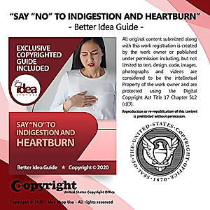 Equate Extra Strength Heartburn Relief + Gas Relief Chews, Mixed Berry, 54 Ct Bundle with Exclusive "Say "No" to Indigestion and Heartburn" - Better Idea Guide (2 Items)