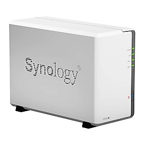 Synology DiskStation DS220j NAS Server with RTD1296 1.4GHz CPU, 512MB Memory, 36TB HDD Storage, 1 x 1GbE LAN Port, DSM Operating System
