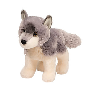 Douglas Ashes Wolf Plush Stuffed Animal